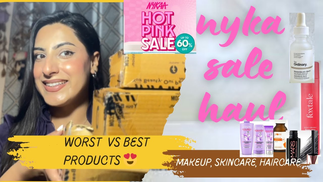Nyka hot pink sale haul 😍|| best product recommendation +review - YouTube