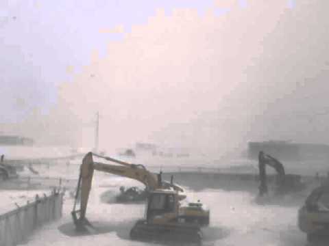 williston blizzard 3 ecco yard 3-4-2013 - YouTube