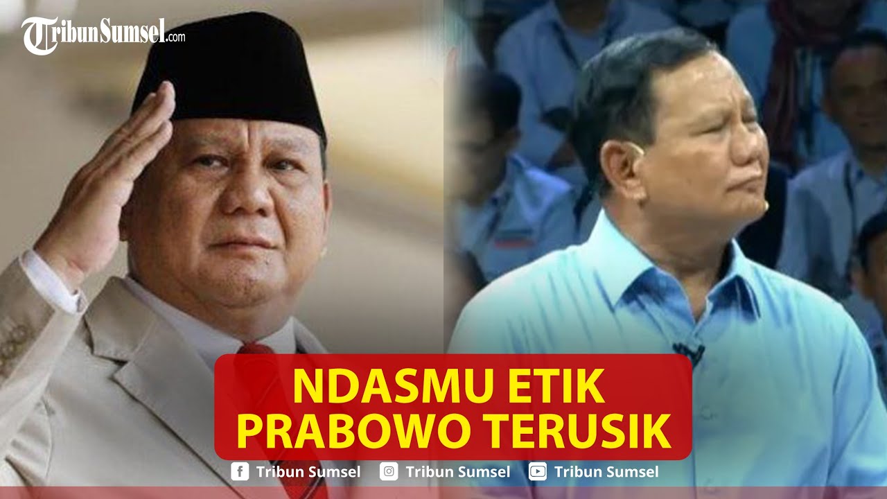 Pengamat Analisis "NDASMU ETIK" Prabowo Terpancing Pertanyaan Anies ...