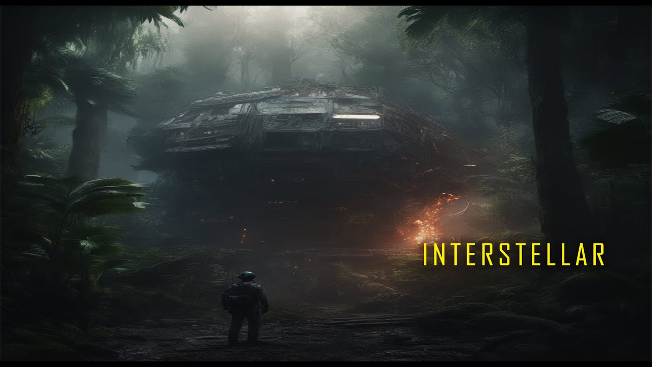 Interstellar / Dark Space Ambient Music / Dark Ambient Visuals ...