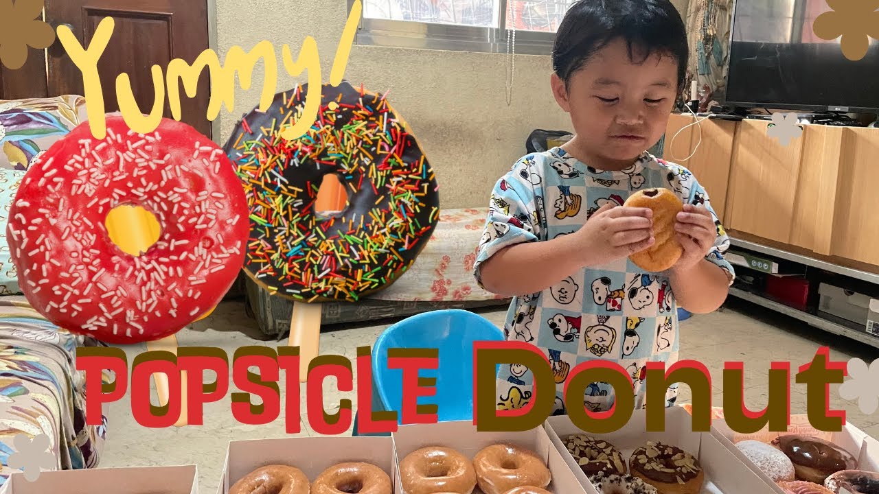 POPSICLE DONUT 🍩🍩 #donuts #popsicle - YouTube