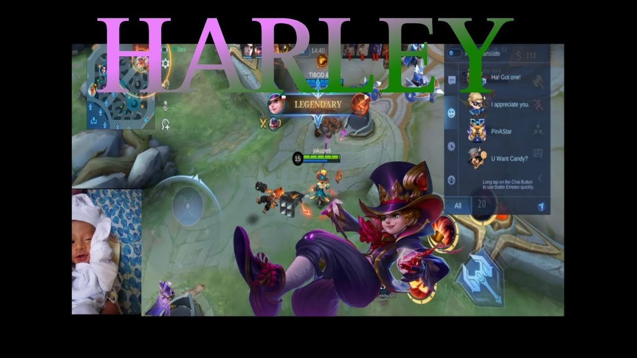 HARLEY GAMEPLAY MLBB - YouTube
