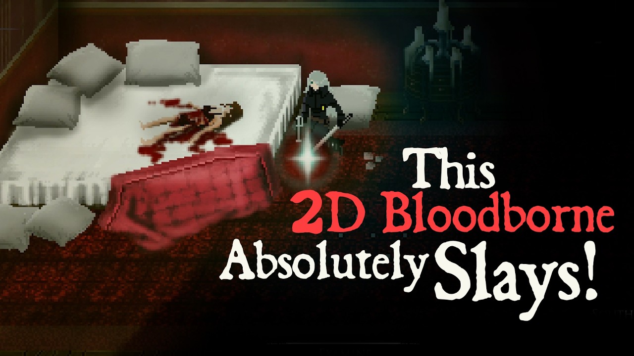 This Solo-Developed 2D Bloodborne Absolutely Slays! - YouTube