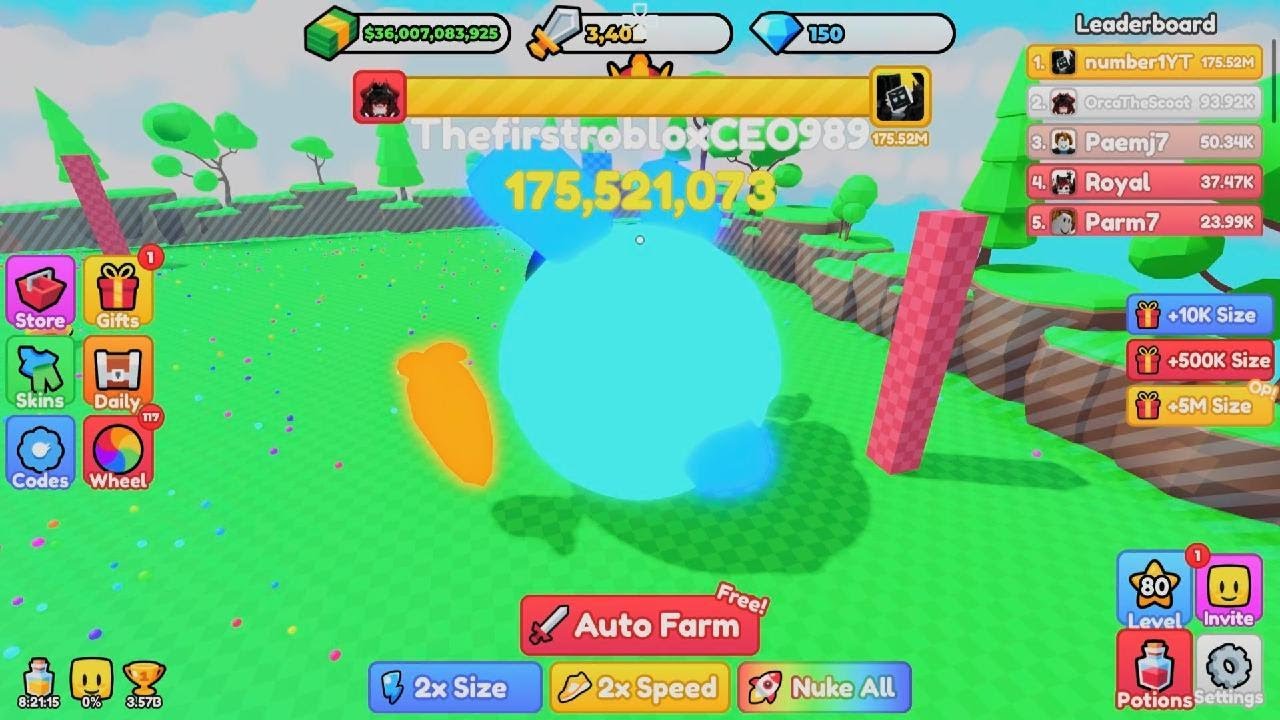 Ball eating simulator 36b cash - YouTube