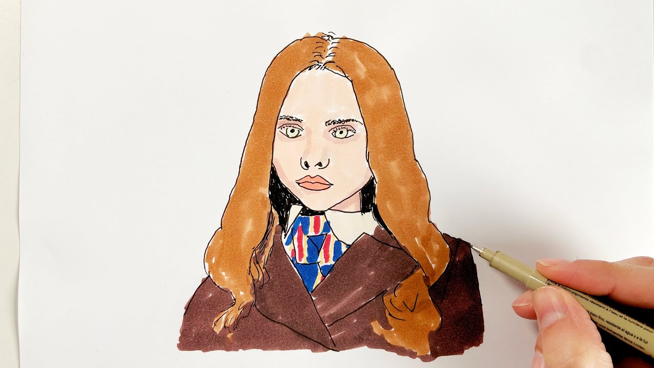 How to Draw M3GAN - YouTube