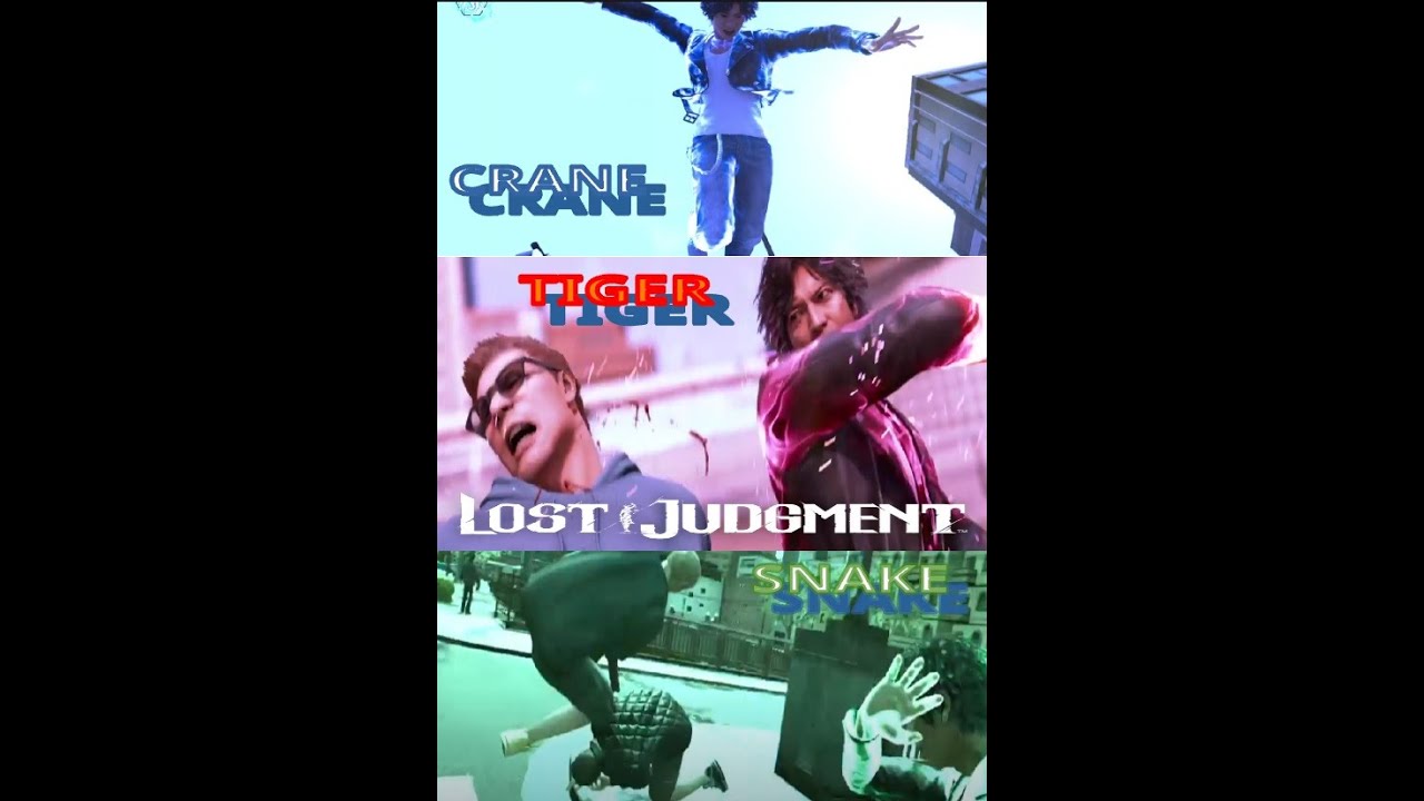 Lost Judgment: Having fun with Lost Judgment's different fighting ...