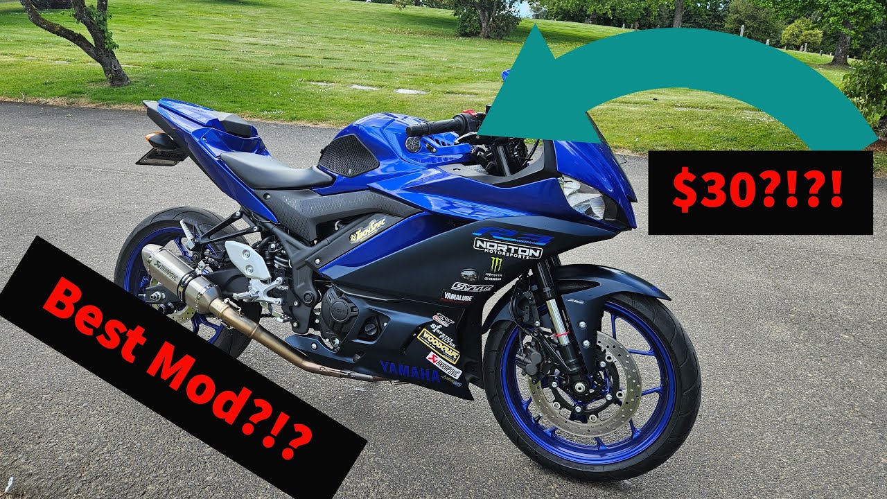 Best Mod for Yamaha R3 for Under $30?!? (R6 throttle tube) - YouTube