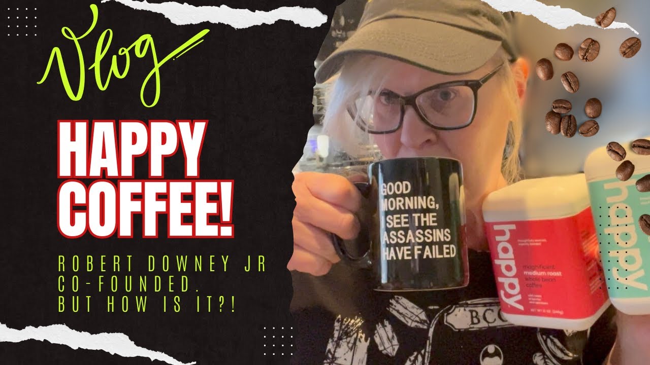 Lets Review Robert Downey Jr. Co-Founded Happy Coffee: Vlog & # ...