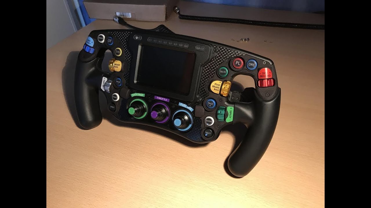 Precision Sim Engineering (PSE) GPX Steering wheel Quick Overview - YouTube