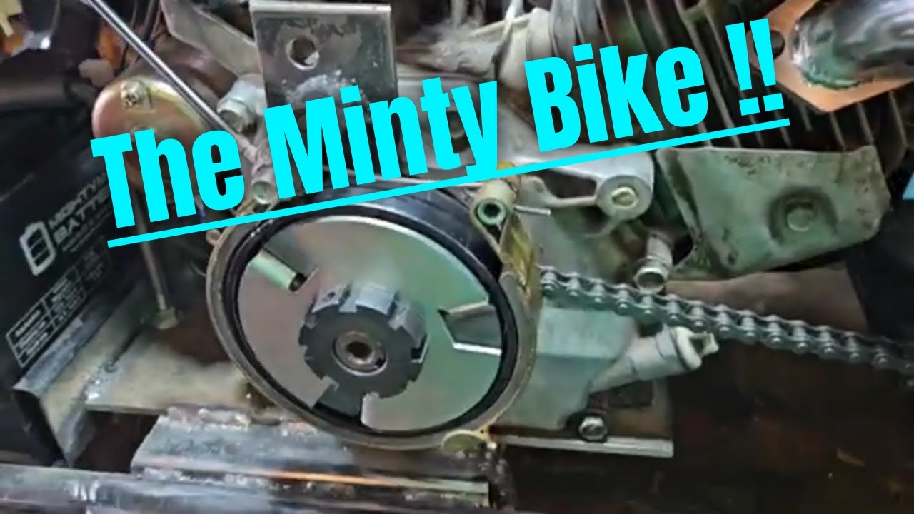 Mini bike brakes and other stuff - YouTube