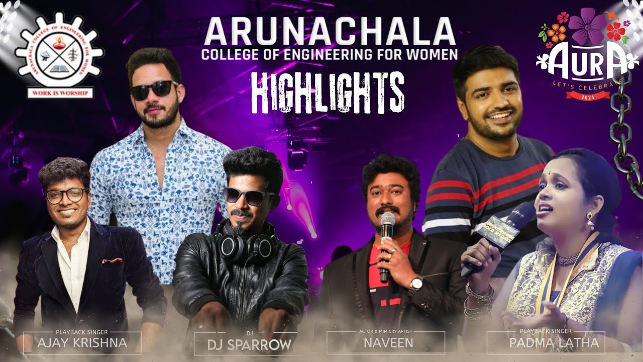 College Students Dance Performance with Celebrities ||Arunachala ...