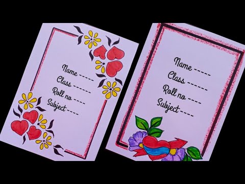 Project Work Designs /Project Design /Assignment Front Page Design ...