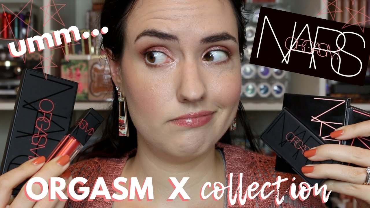 NEW NARS Orgasm X Collection 2020 | Swatches + Tutorial - YouTube