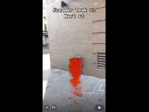 Pepper Leak on Hart St!!! Augmented Reality Graffiti