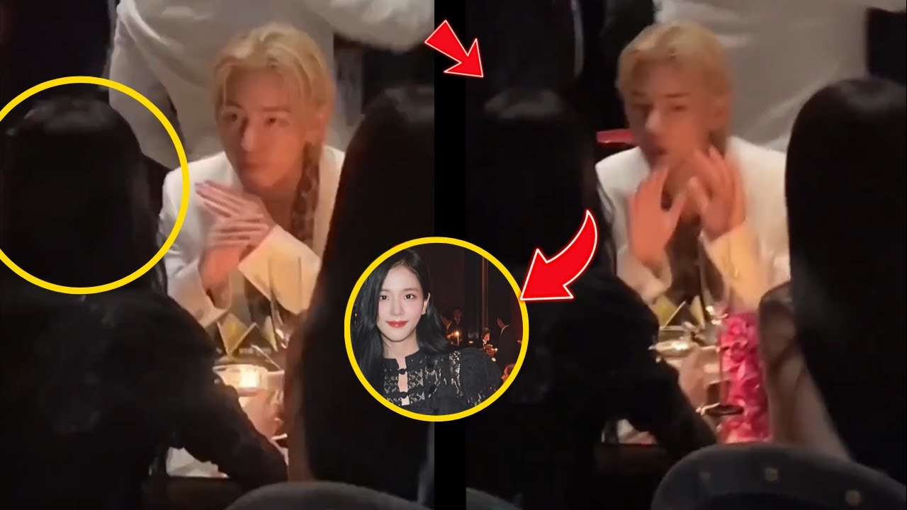 BTS V & Jisoo engaged in conversation and interacted at Frieze Seoul ...