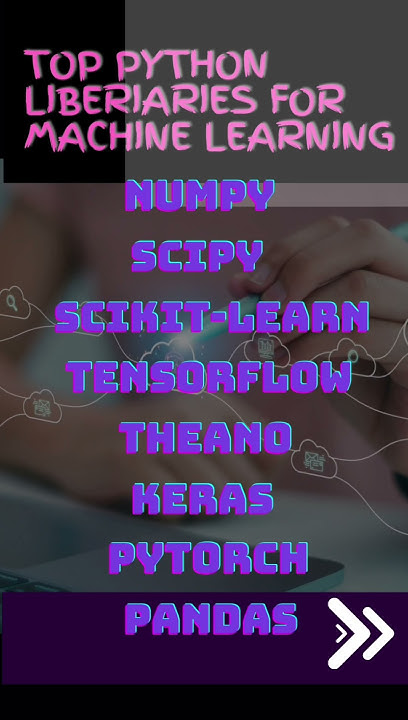 Top Python Libraries for Machine Learning | Python Machine Learning # ...