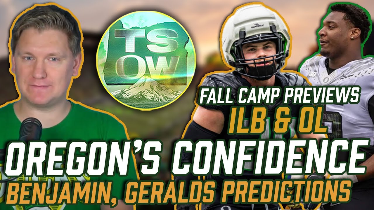 Oregon's Media Days CONFIDENCE | Benjamin, Geralds PREDICTIONS | Fall ...