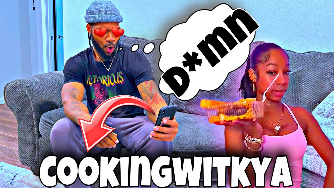 COOKING WITH KYA GOT ALL THE GUYS AT HOME LIKE……(MUST SEE lol) - YouTube