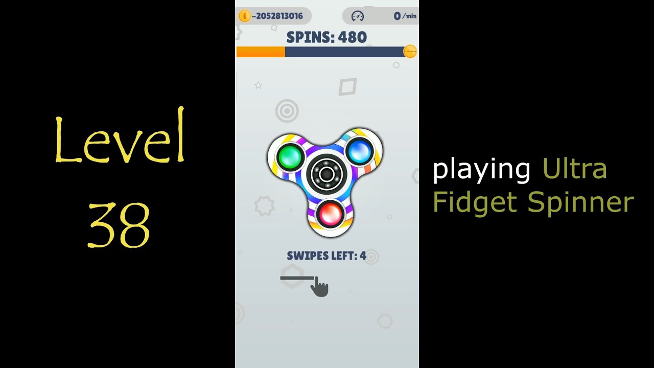 Ultra Fidget Spinner. (level #38) - YouTube