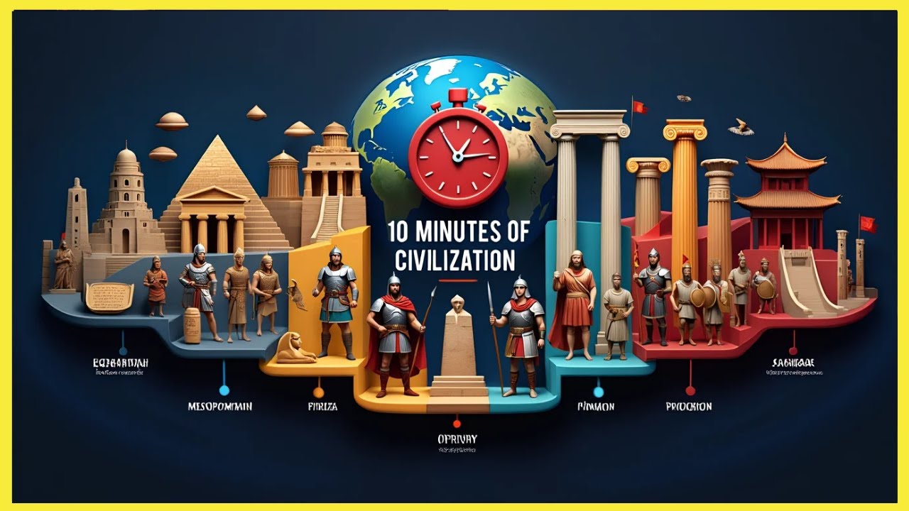 🌍⚔️ The ENTIRE History of Human Civilizations in 10 Minutes | Rise ...