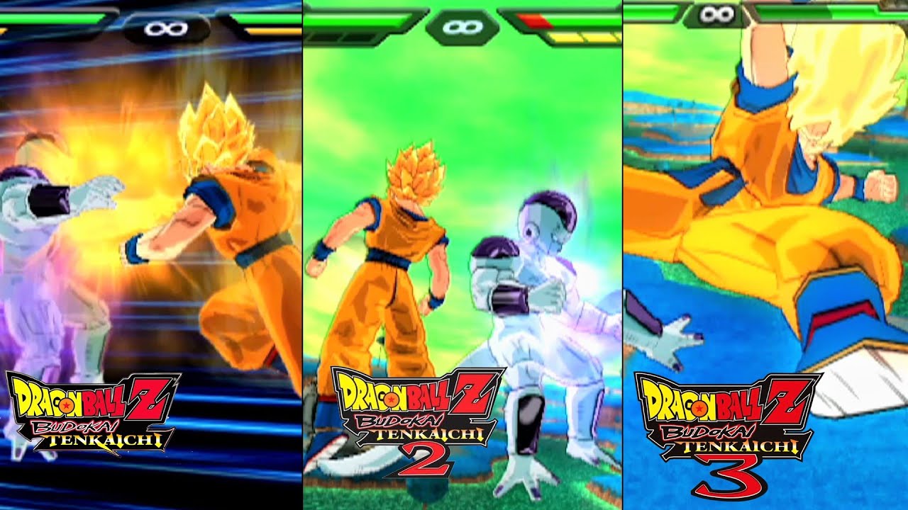 Dragon Ball Z Budokai Tenkaichi Goku Super Saiyan Meteor Smash ...