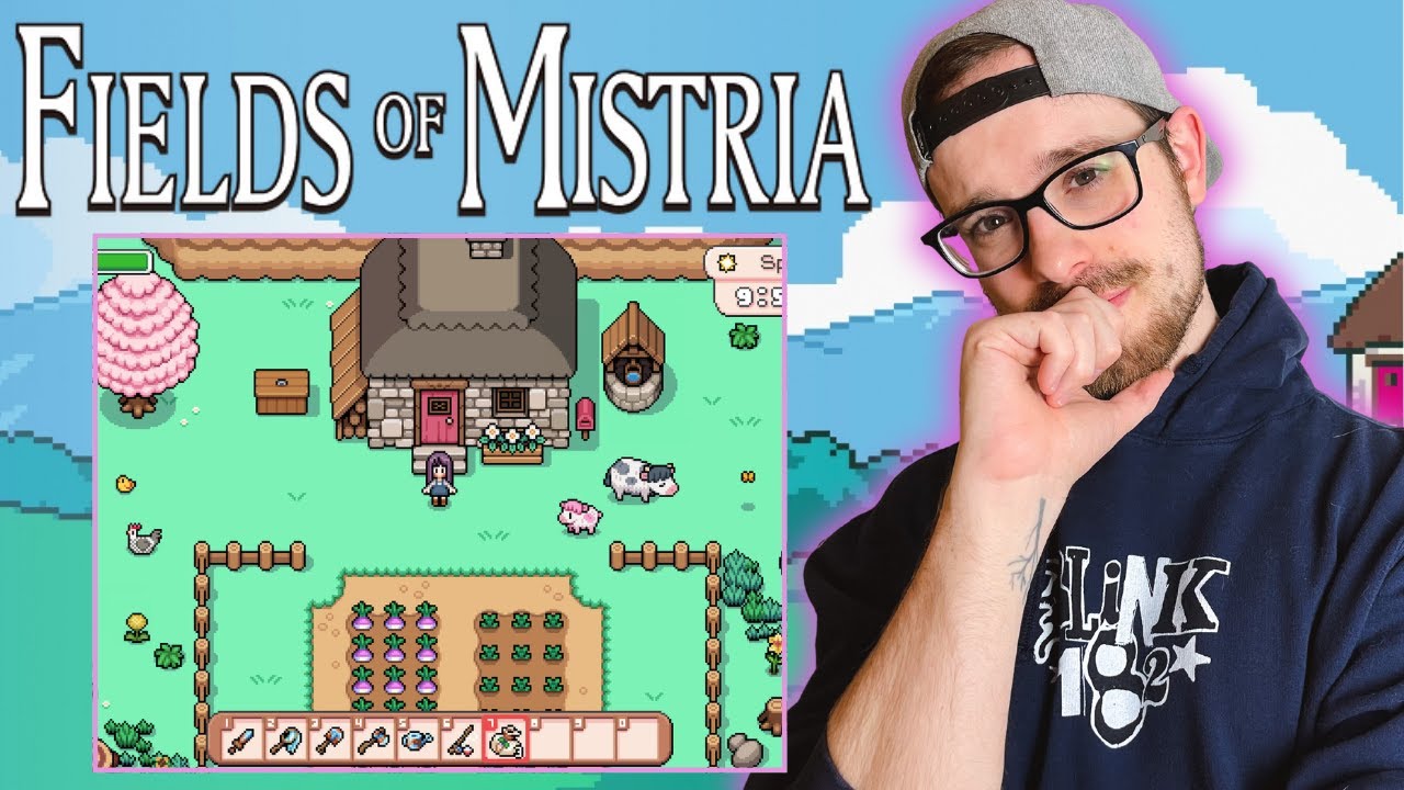 🔴 Let's Play Fields of Mistria!! | NEW Cozy Farm Sim - YouTube