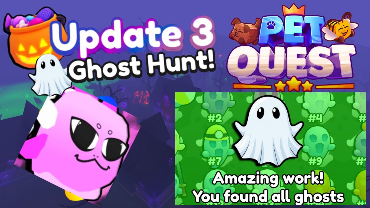 EVERY GHOST LOCATION IN PET QUEST! - YouTube
