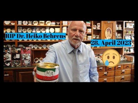 𝒟𝑒𝓇 𝒫𝒻𝑒𝒾𝒻𝑒𝓃𝓇𝒶𝓊𝒸𝒽𝑒𝓇 𝒹𝑒𝓇 𝐼𝓃𝓈𝑒𝓁: DAN TOBACCO: RIP Dr. Heiko Behrens - YouTube
