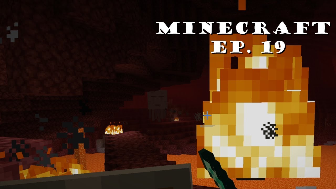 Having a Ghastly time in the Nether - Let's Play Minecraft! [Episode 19 ...