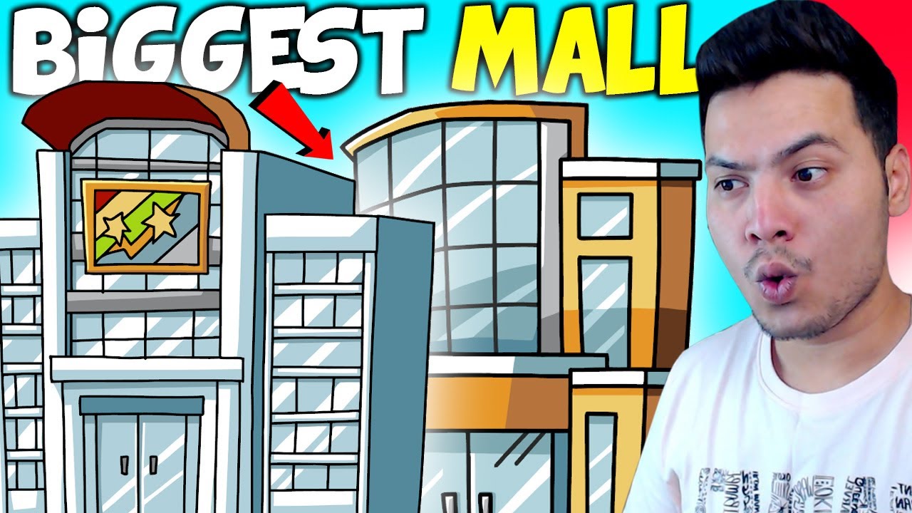 BUILDING THE BIGGEST SHOPPING MALL - ROBLOX - MALL TYCOON - YouTube