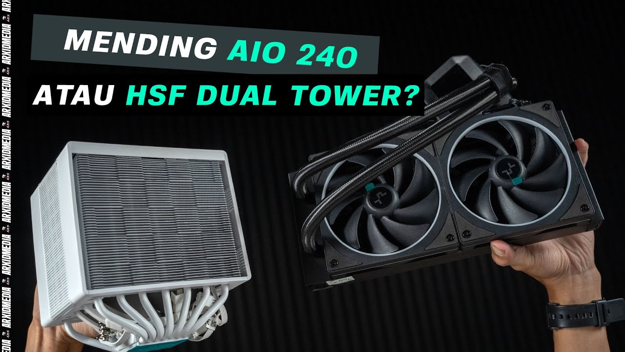 Tips Memilih CPU Cooler: HSF Dual Tower Atau AIO 240mm? ft DeepCool ...