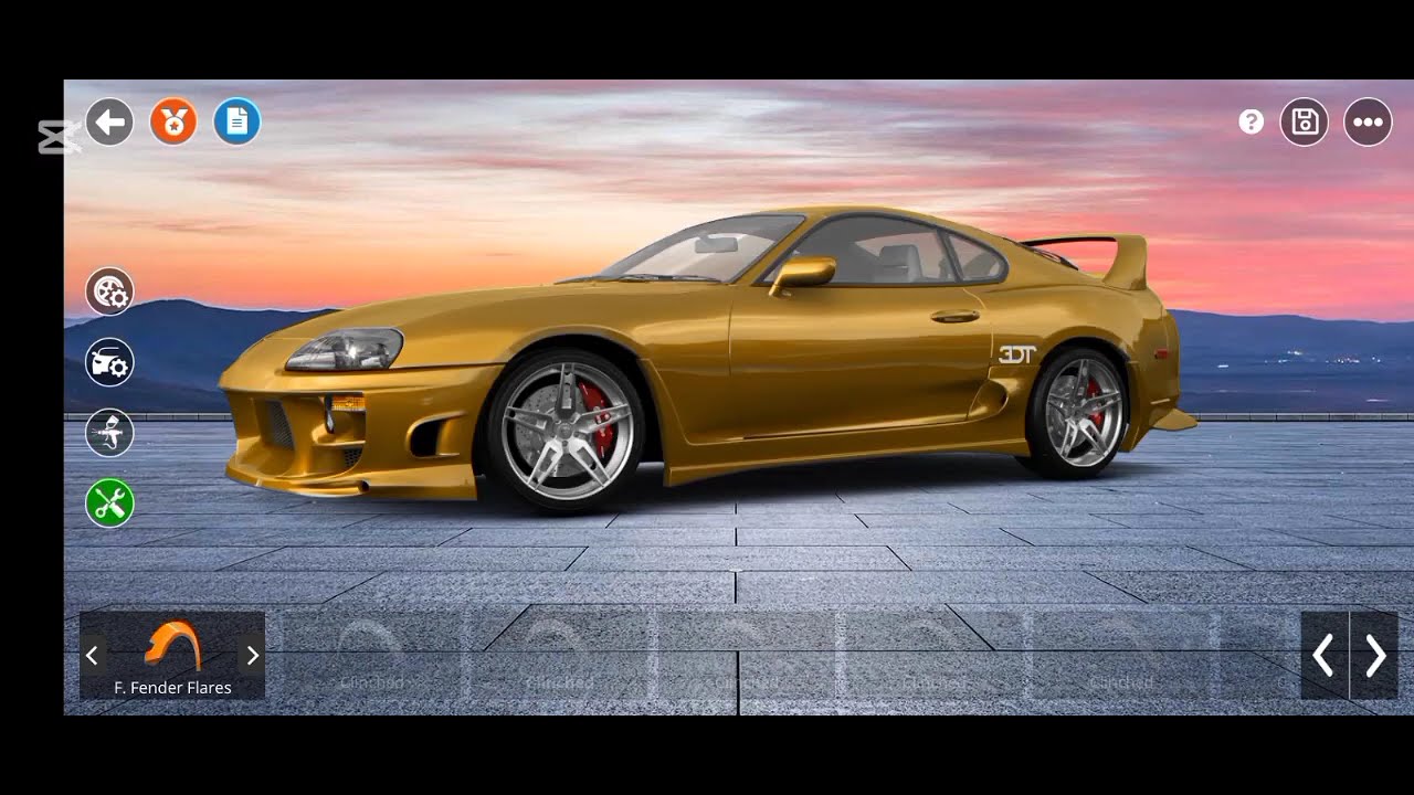 Building Brian's Supra In 3DTuning - YouTube