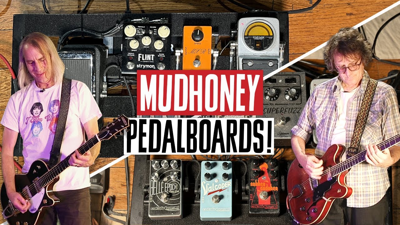 Mudhoney Pedalbards! Plus Mark Arm & Steve Turner on Fuzz Pedals - YouTube
