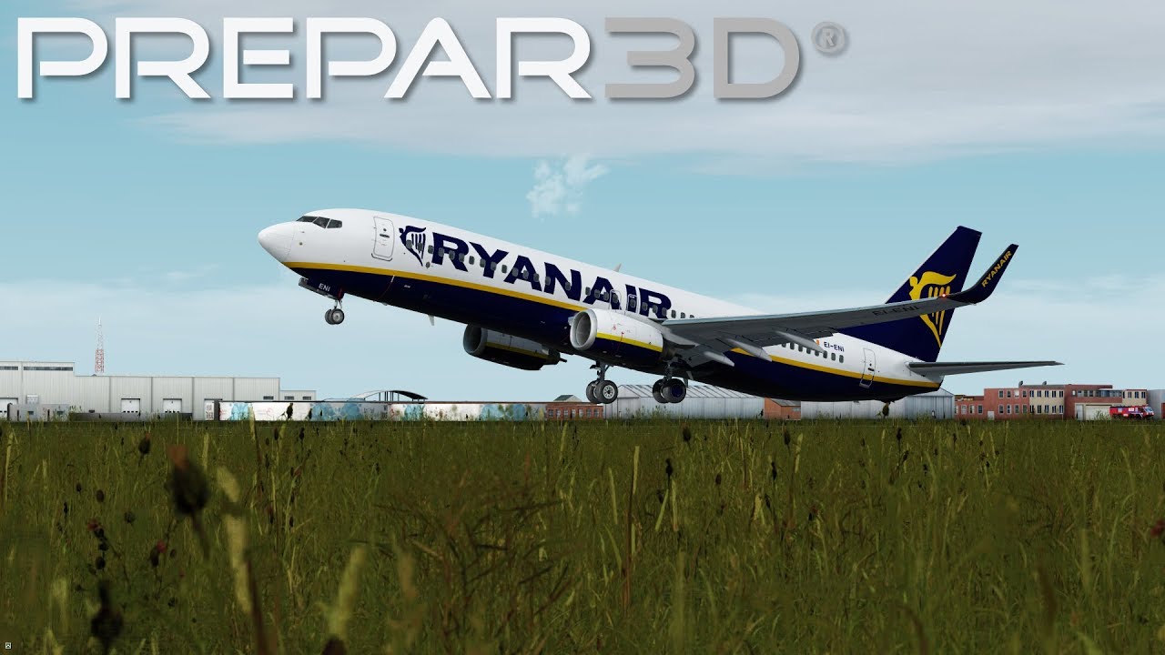 P3Dv4 - NEW PMDG 737 FIRST LANDING - YouTube