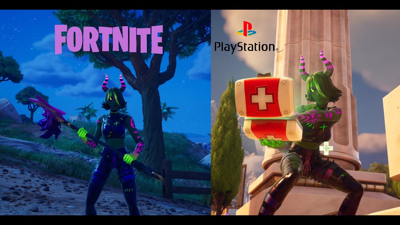 Fortnite Trio Glow Ravina Skin Gameplay Chapter 5 Season 4 - YouTube