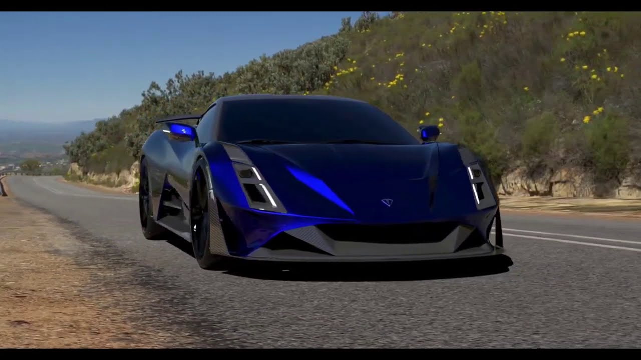Illyrian Pure Sport - Albanian Hypercar - YouTube