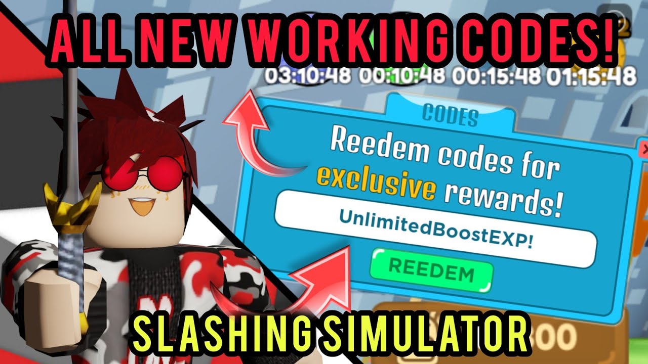 4 NEW SECRET WORKING CODES IN SLASHING SIMULATOR! Roblox Slashing ...