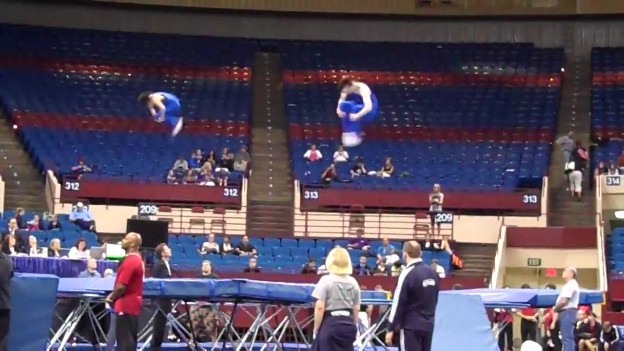 Sean Sargent, Sam Chiacchia - Synchronized Trampoline - 2011 Elite ...