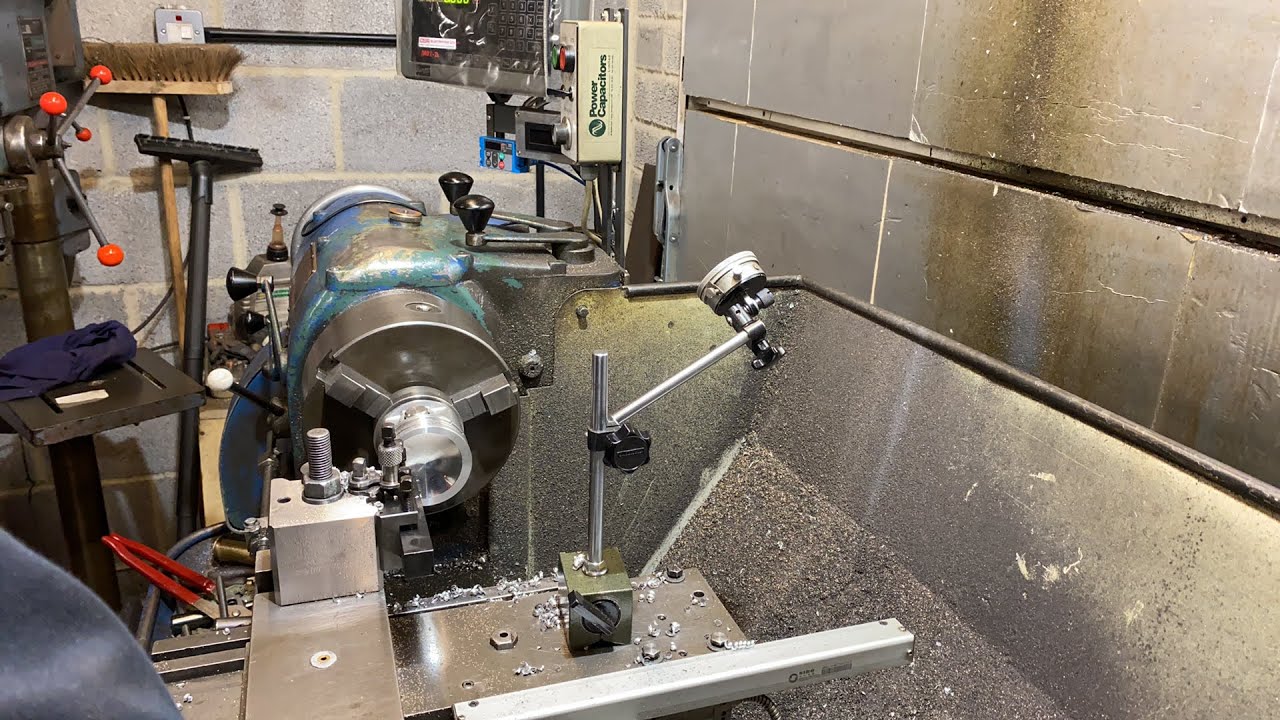 Piston re dishing - YouTube