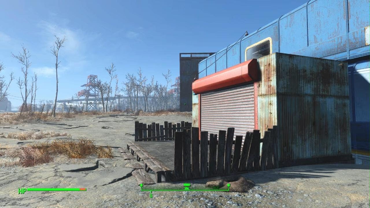 Fallout 4: Tour of an impressive Above-ground vault at starlight - YouTube