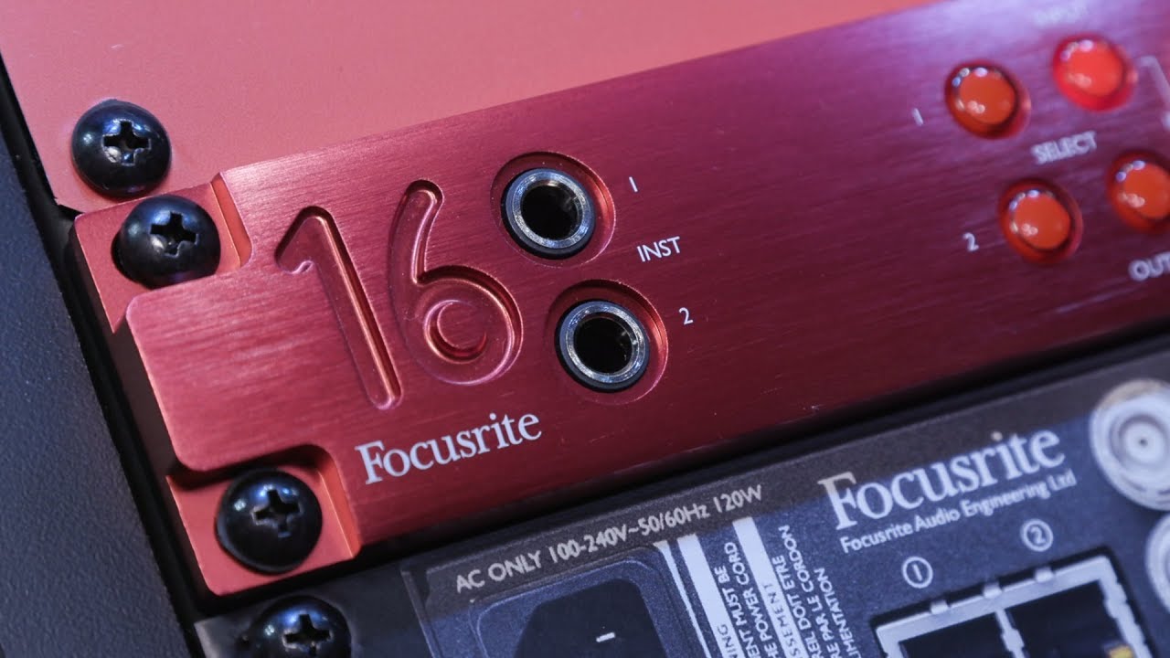 Focusrite - Red 16 line - AES 2017 - YouTube
