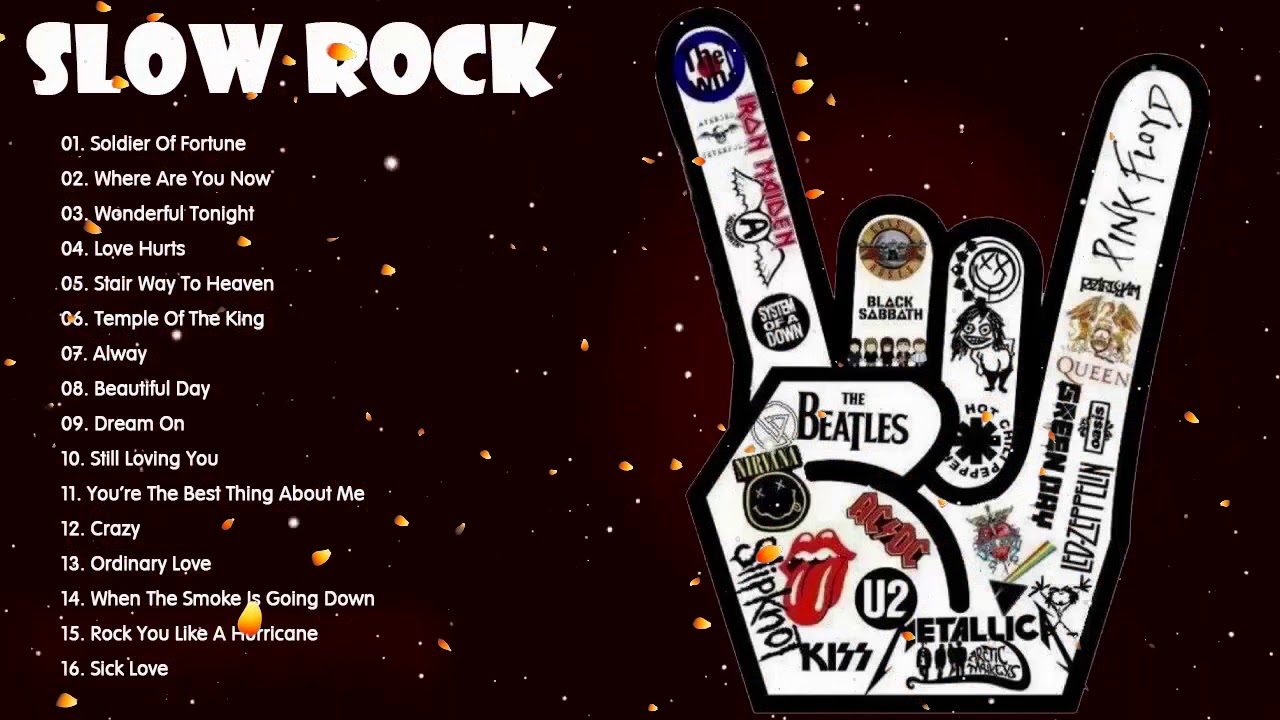 Greatest Slow Rock & Rock Ballads Of The 80's 90's Slow Rock Ballads ...
