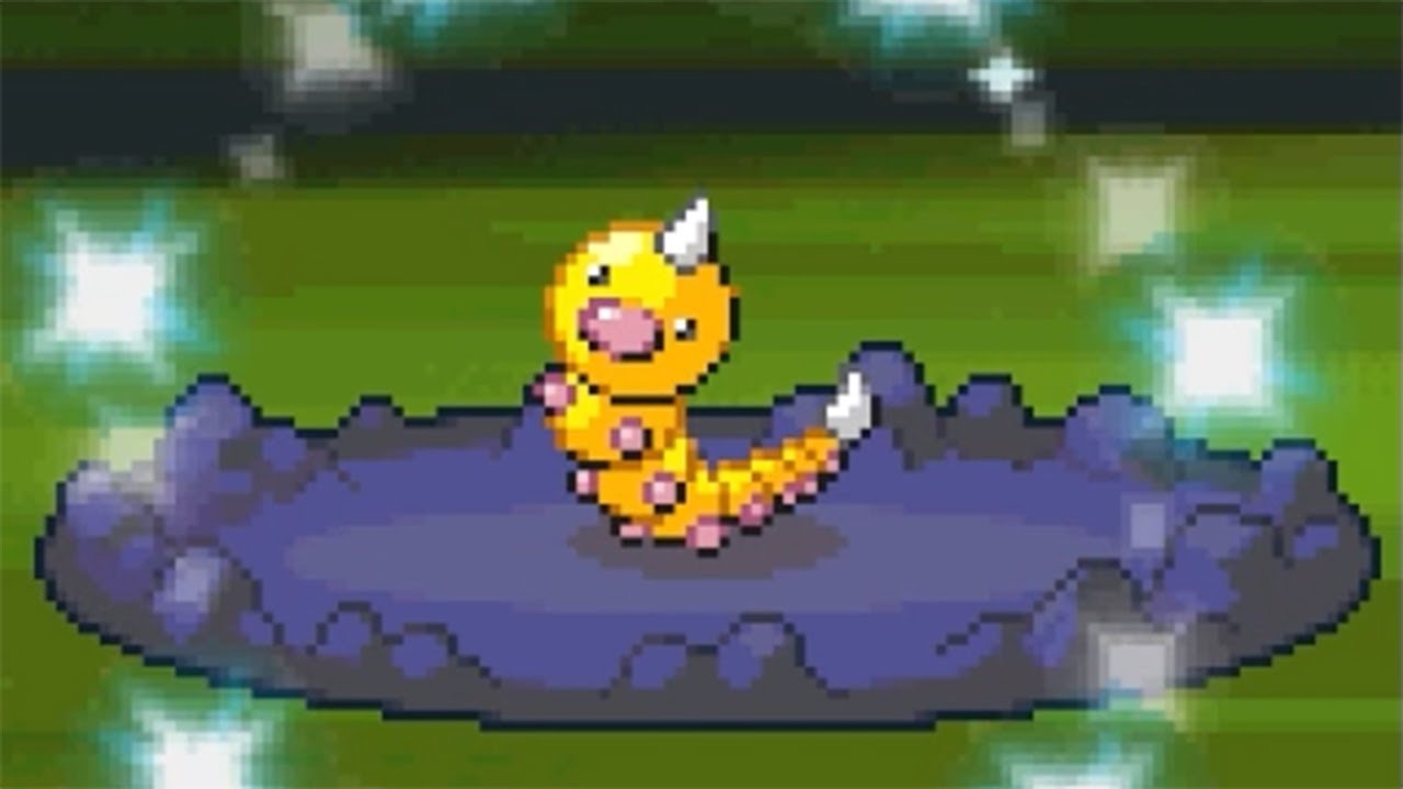 Live Shiny Weedle On Pokemon SoulSilver - YouTube