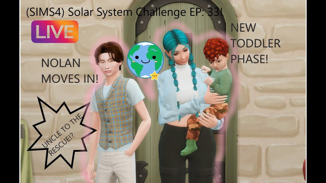 (SIMS4) Solar System Challenge EP: 33!👪🎉🍼 - YouTube