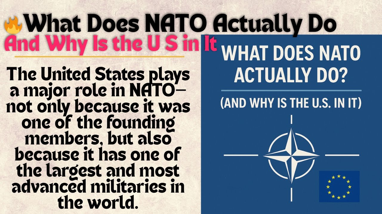 239.🔥Feedback What Does NATO Actually Do And Why Is the U S in It 🔥 ...