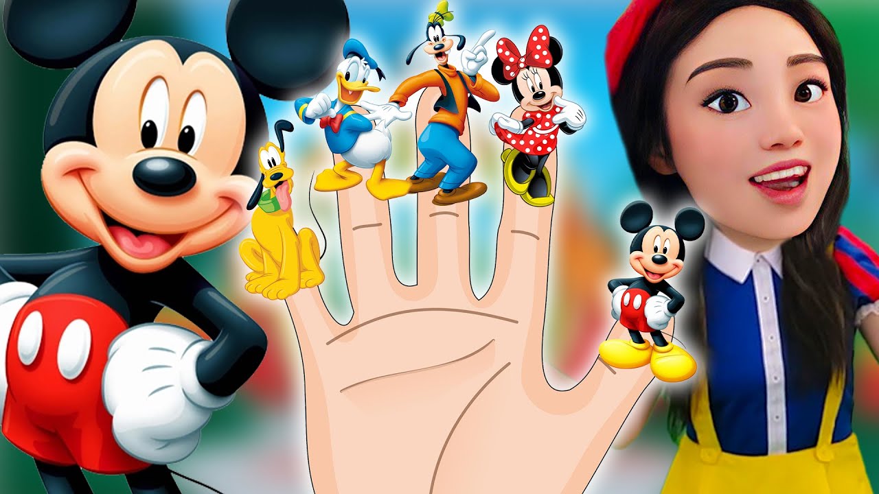 Disney Finger Family | Nursery Rhymes | DoReMi Kids Songs - YouTube