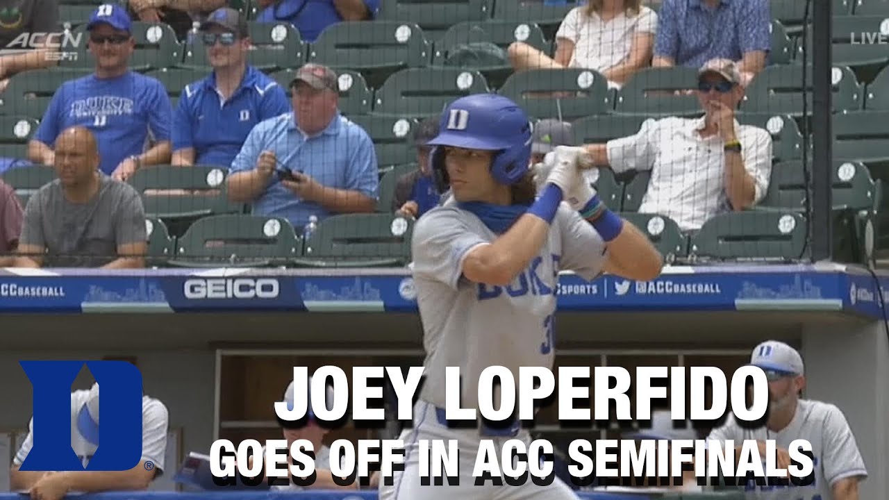 Duke's Joey Loperfido Goes Off In ACC Semifinals - YouTube