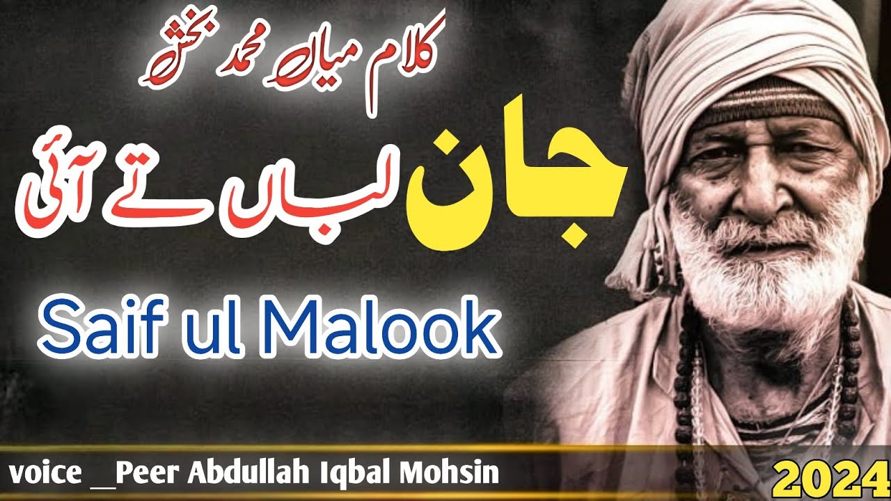 Kalam Mein Muhammad baksh| Saif ul Malook|heart touching Kalam|Al Wafai production| Peer ...