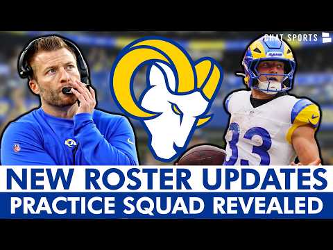 Los Angeles Rams News: Rams Sign 17 Players To Practice Squad With NOTABLE Miss!