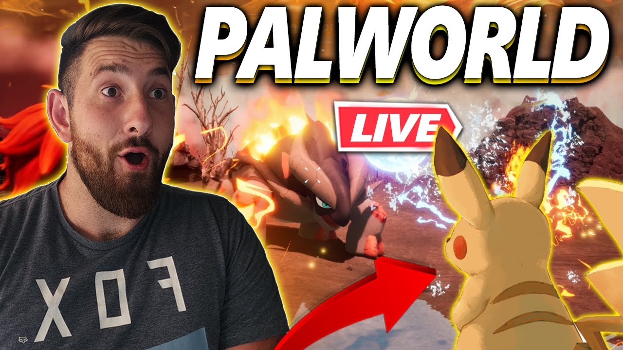 Palworld Live Gameplay (FIRST TIME) - YouTube